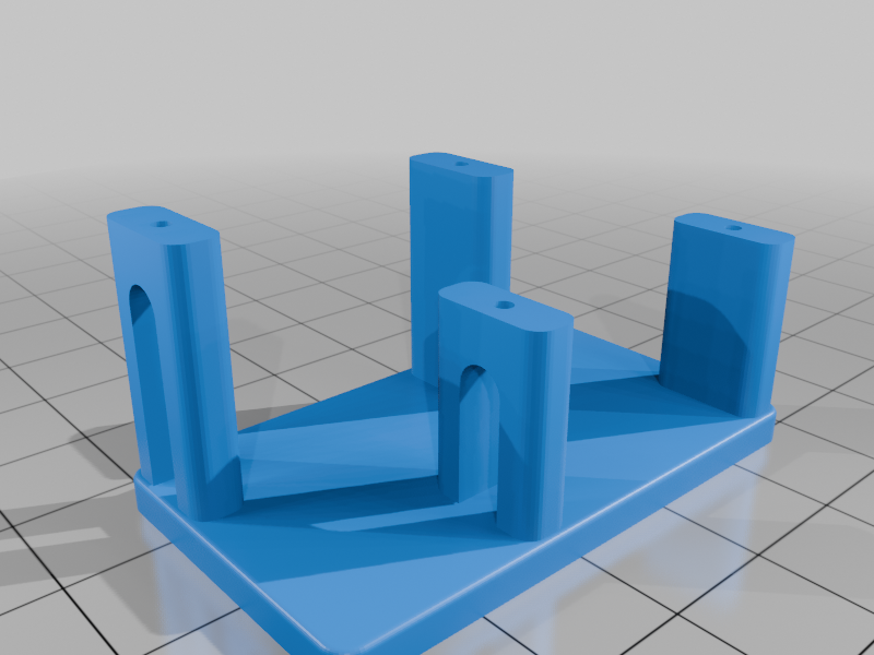 🚁 Dual 9g servo tray Flitetest Tiny Trainer may fit others・Free 3D File ...