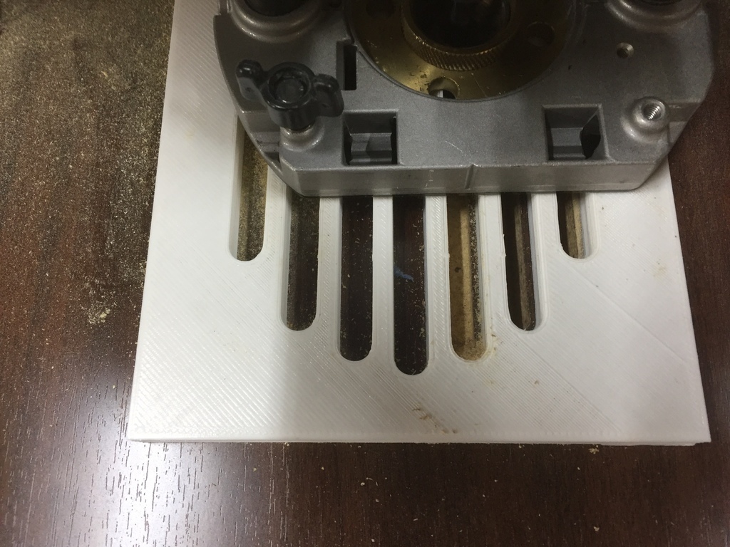 Free 3D file Router Jig to cut CPU vents in cabinets 🛠️ ・3D printable ...