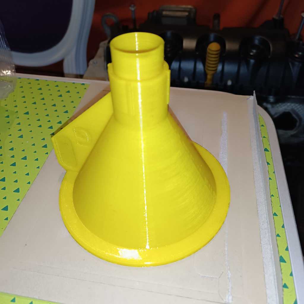 Free 3D file OIL FILL FUNNEL ENGINE 🛢️ ・3D printing model to download・Cults