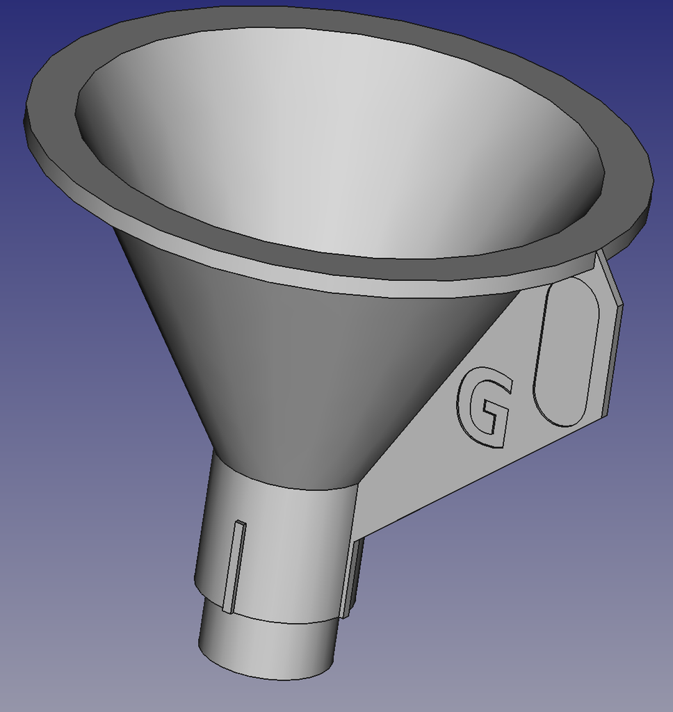 Free 3D file OIL FILL FUNNEL ENGINE 🛢️ ・3D printing model to download・Cults