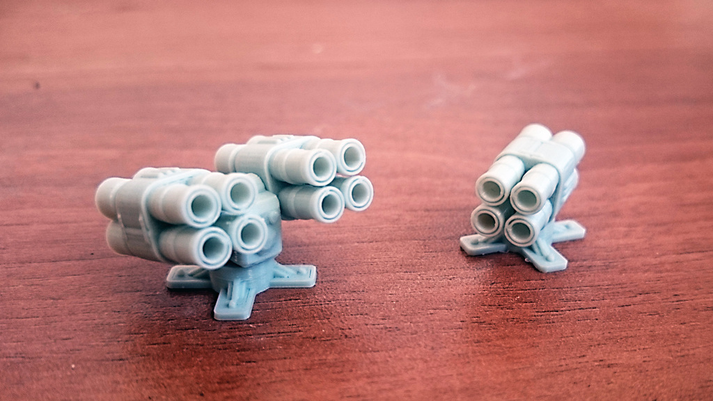 🚀 Rocket launcher weapon 1:64 (Gaslands)・Free 3D File for ・Cults