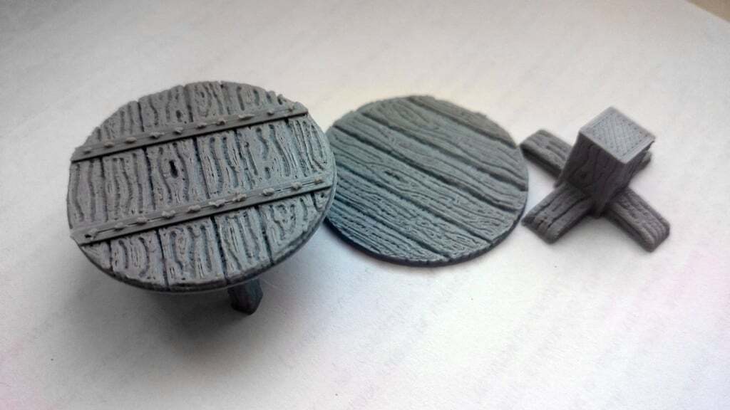 3D printing 28mm Round Table・Cults
