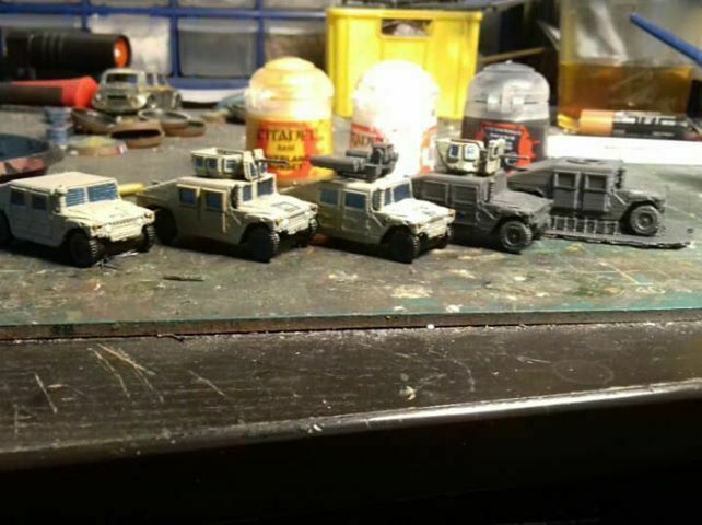 👽 15mm Humvee collection・Free 3D File for ・Cults