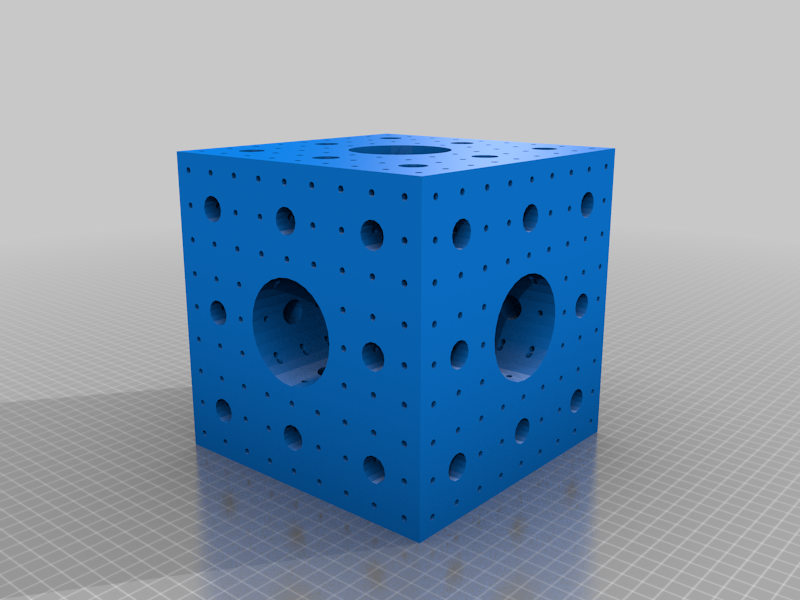 Free 3D file Menger sponge round holes (order 1 to 4) 🧽 ・3D print ...