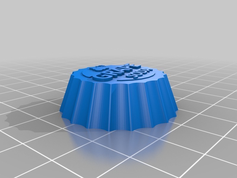 Free 3D file Grape Soda Bottle Cap Prop 🍇 ・3D printable model to ...