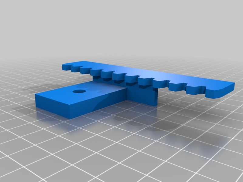 Free 3D file Linear Servo Lock actuator with rack pinion and gear 🔒 ・3D ...