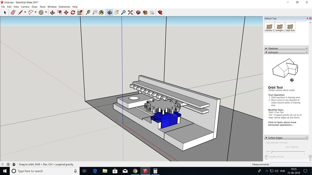 Free 3D file Linear Servo Lock actuator with rack pinion and gear 🔒 ・3D ...