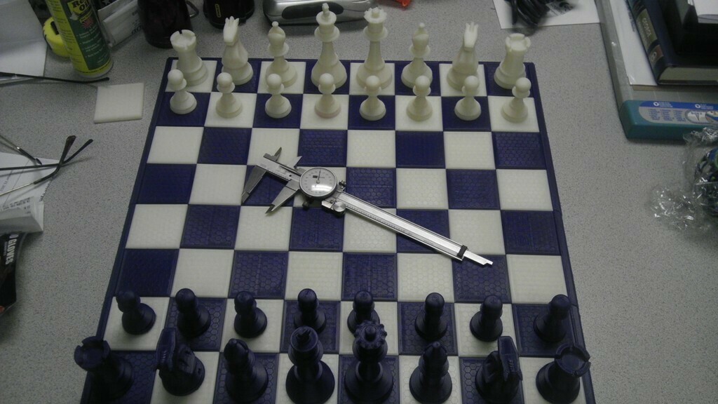 Free 3D file 4d-Staunton Full Size Chess Set ♟️ ・Design to download and ...