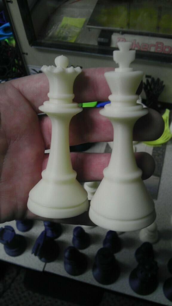 Free 3D file 4d-Staunton Full Size Chess Set ♟️ ・Design to download and ...