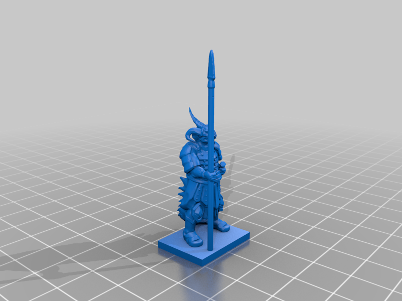 🏹 Fantasy - Dragonborn Warband・Free 3D File for ・Cults