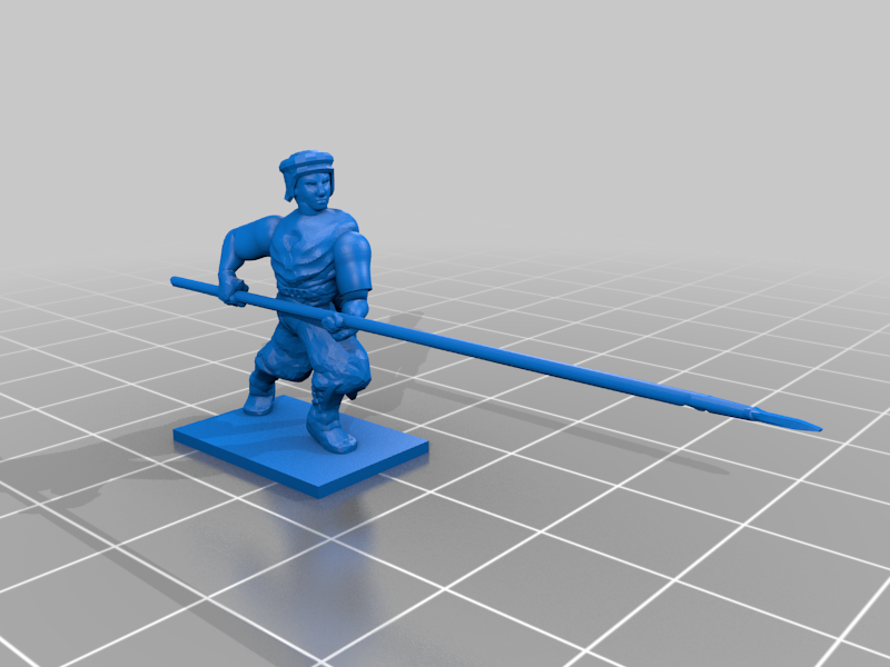 Free 3D file Middle Renaissance - Imperial Roman Light Pikemen 🎲 ・3D ...