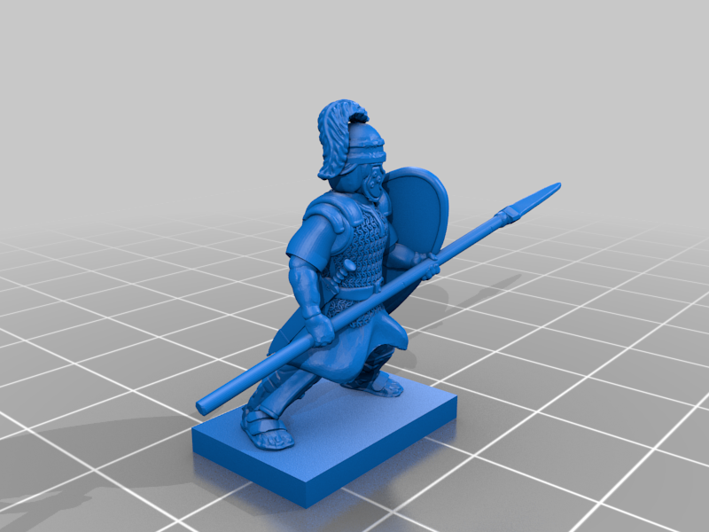 🗡️ Punic Wars - Roman Triarii・Free 3D File for ・Cults