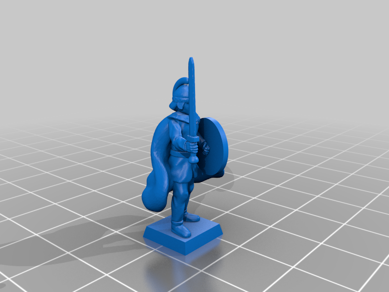 🎲 Late Roman Medium Infantry Command・Free 3D File for ・Cults