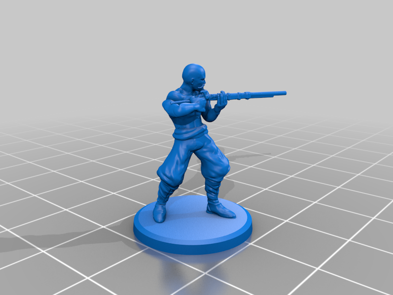 🔫 XVII century - Ukrainian Cossack Infantry・Free 3D File for ・Cults