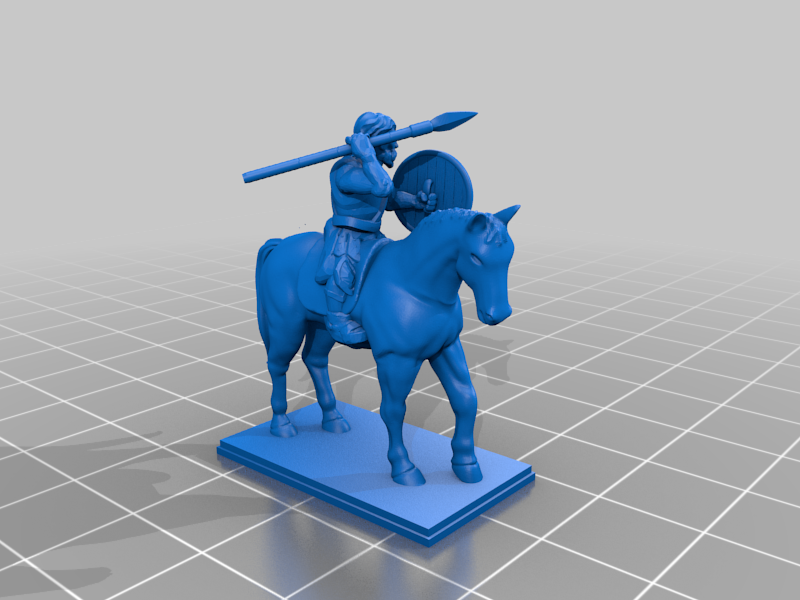 Free 3D file Late Antiquity - Gothic Light Cavalry 🎲 ・Model to download and 3D print・Cults