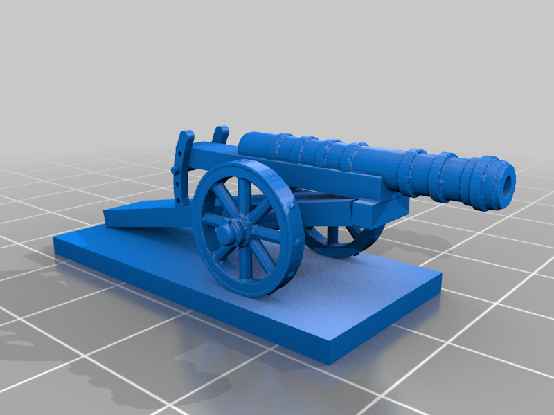 Free 3D file Late Middle Ages - Generic Field Artillery 🧨 ・3D printable ...