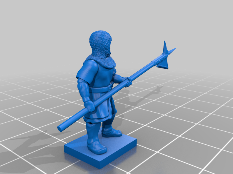 Free 3D file Late Middle Ages - Generic Infantry Troops 🗡️ ・3D printing ...