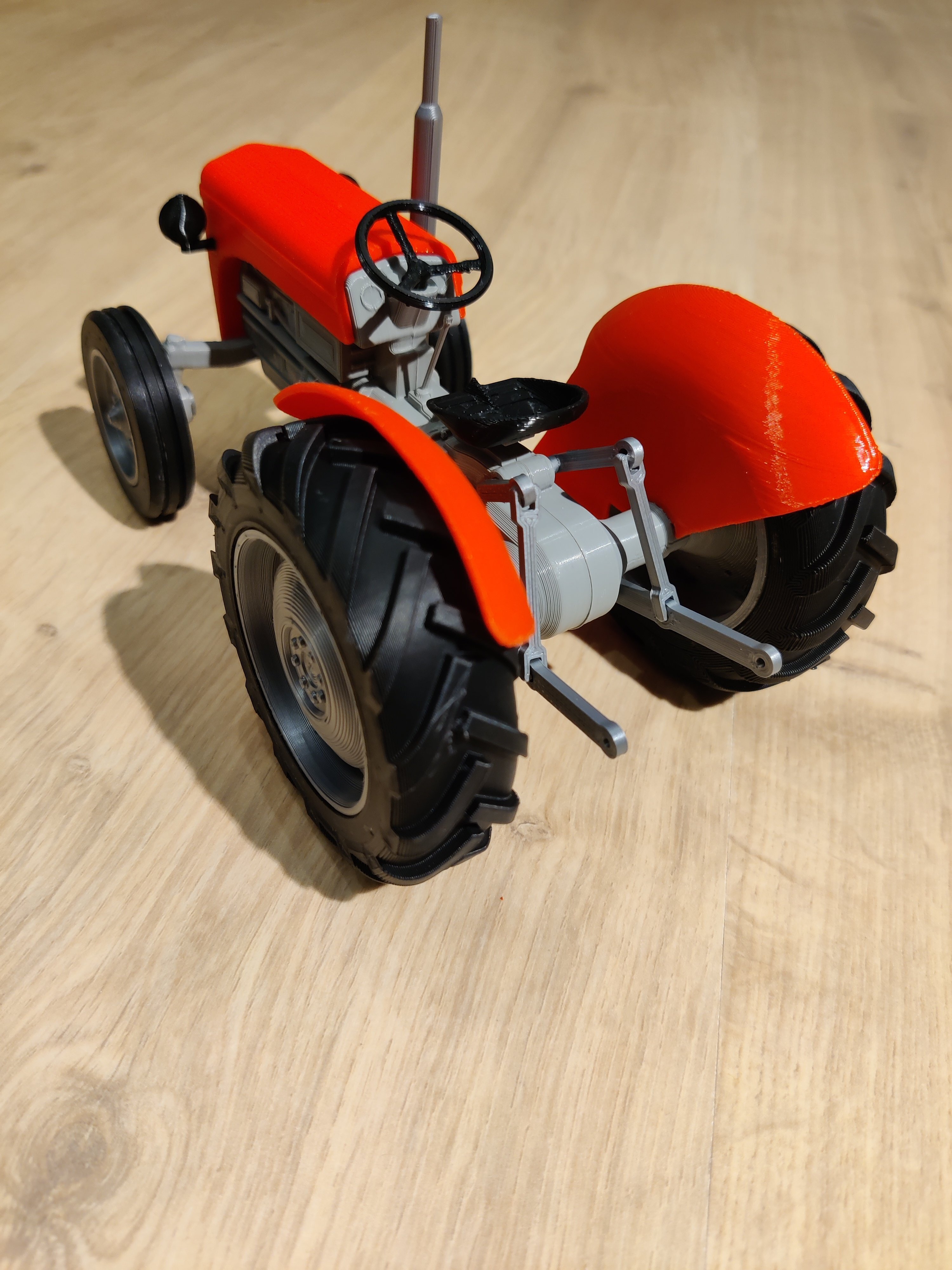 Tractor - Ferguson TE20 - Kit totalmente imprimible - escala 1/18 ...