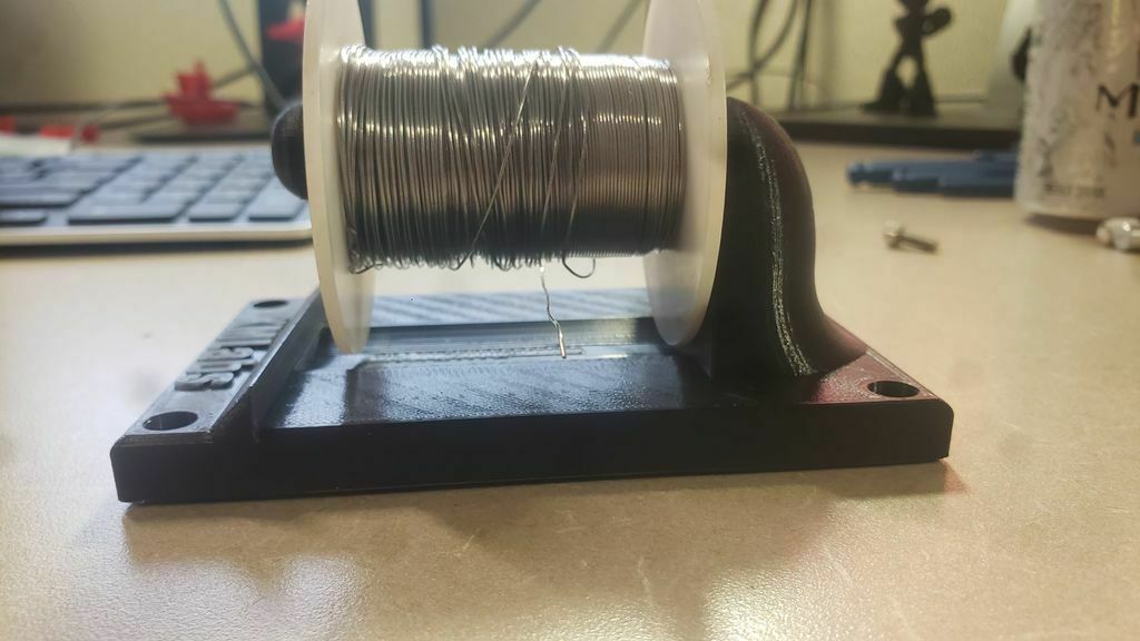 Бесплатный 3D файл Держатель катушки припоя 🔌 ・3D-печатный дизайн для ...