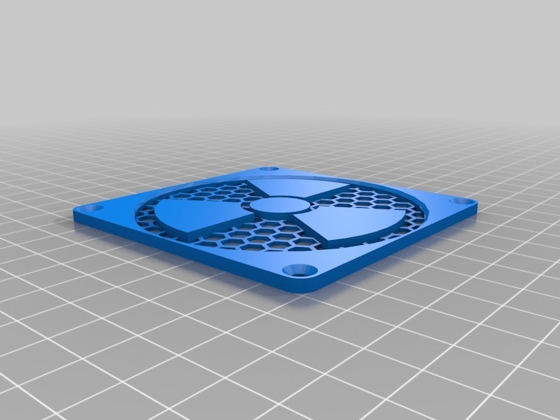 Free 3D file 40mm / 80mm Fan Grid 🧑‍🔧 ・3D print design to download・Cults