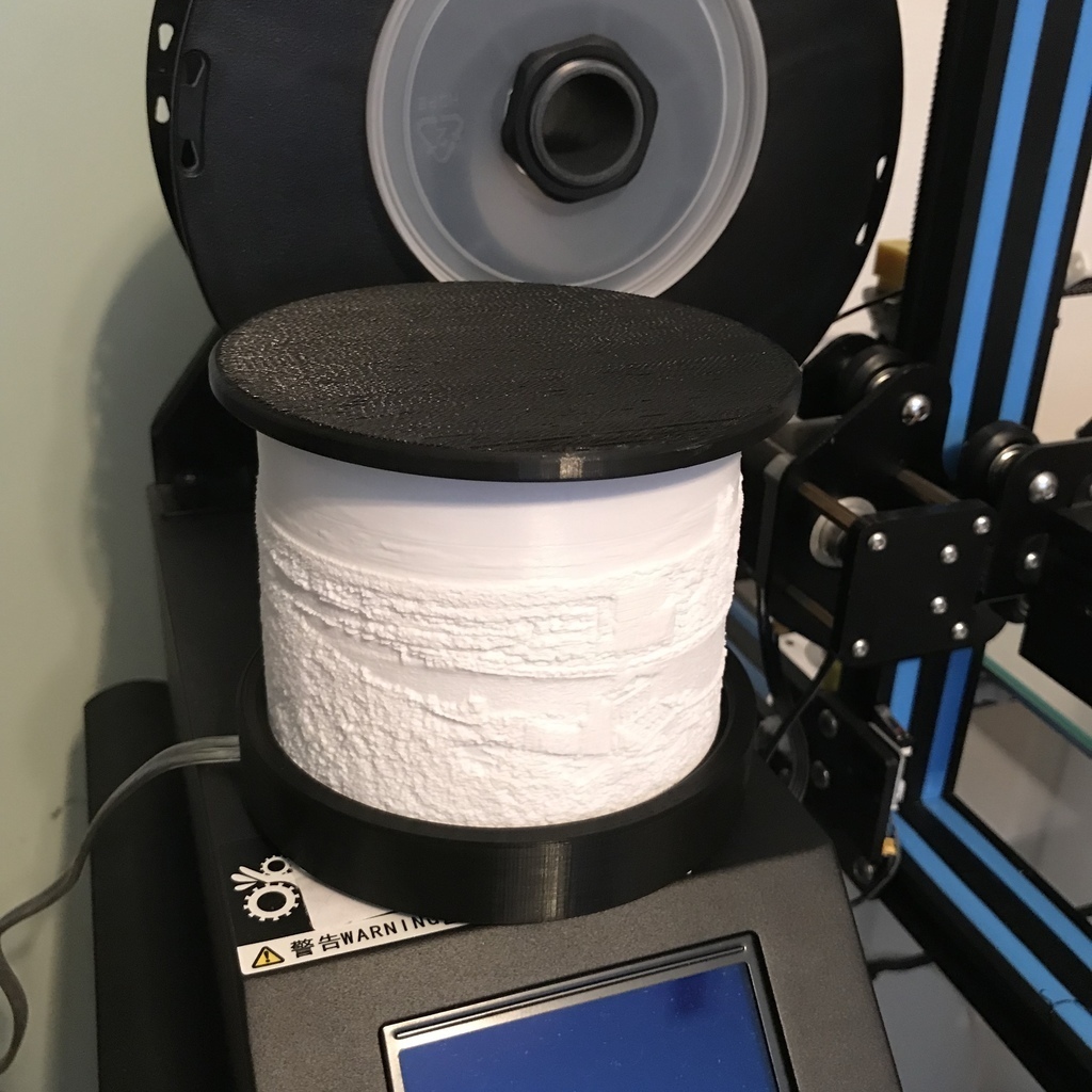 🔦 Pittsburgh Lithophane Lamp Shade, Base & Top・Free 3D File for ・Cults