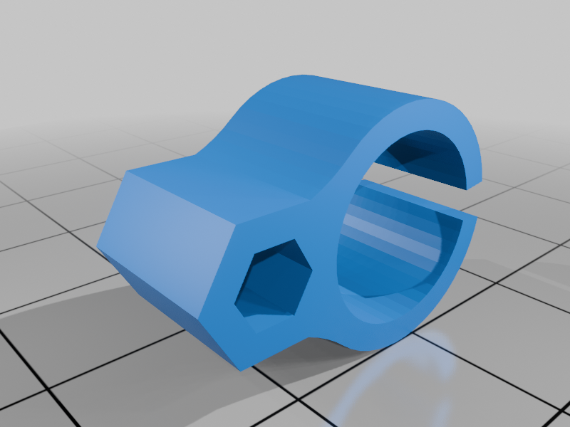 👽 4mm hex standoff capacitor holder・Free 3D File for ・Cults