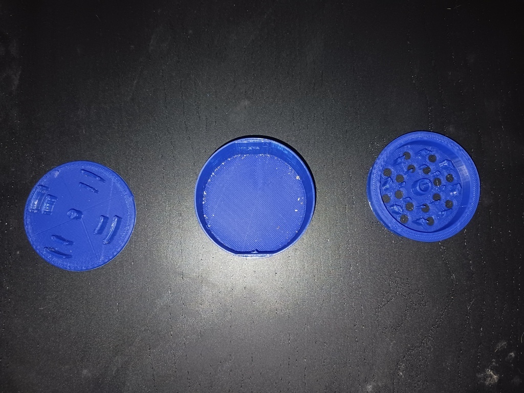 👽 simple weed grinder・Free 3D File for ・Cults