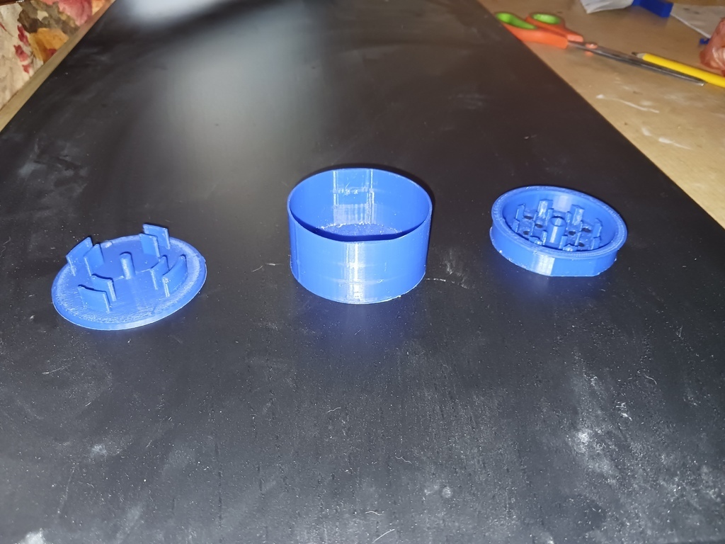 👽 simple weed grinder・Free 3D File for ・Cults