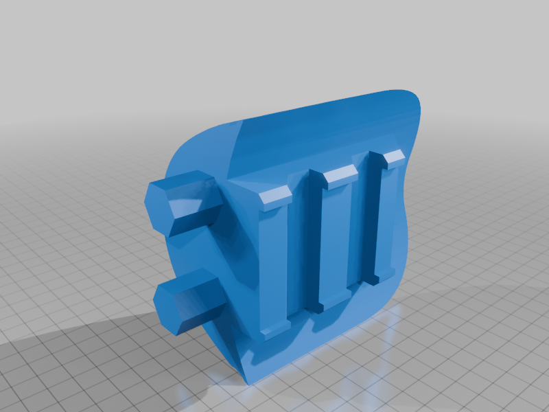👨 Iron Man Blaster (small build plate)・Free 3D File for ・Cults