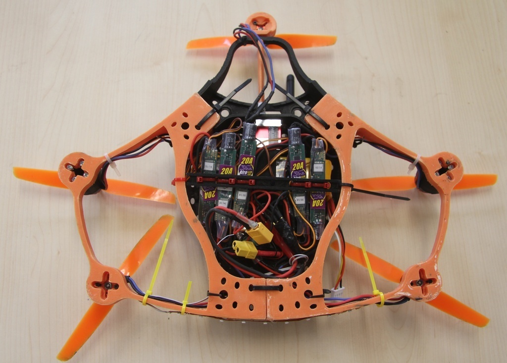 Fichier 3D gratuit Trilobite five(tri)copter 🚁 ・Idée pour impression 3D ...