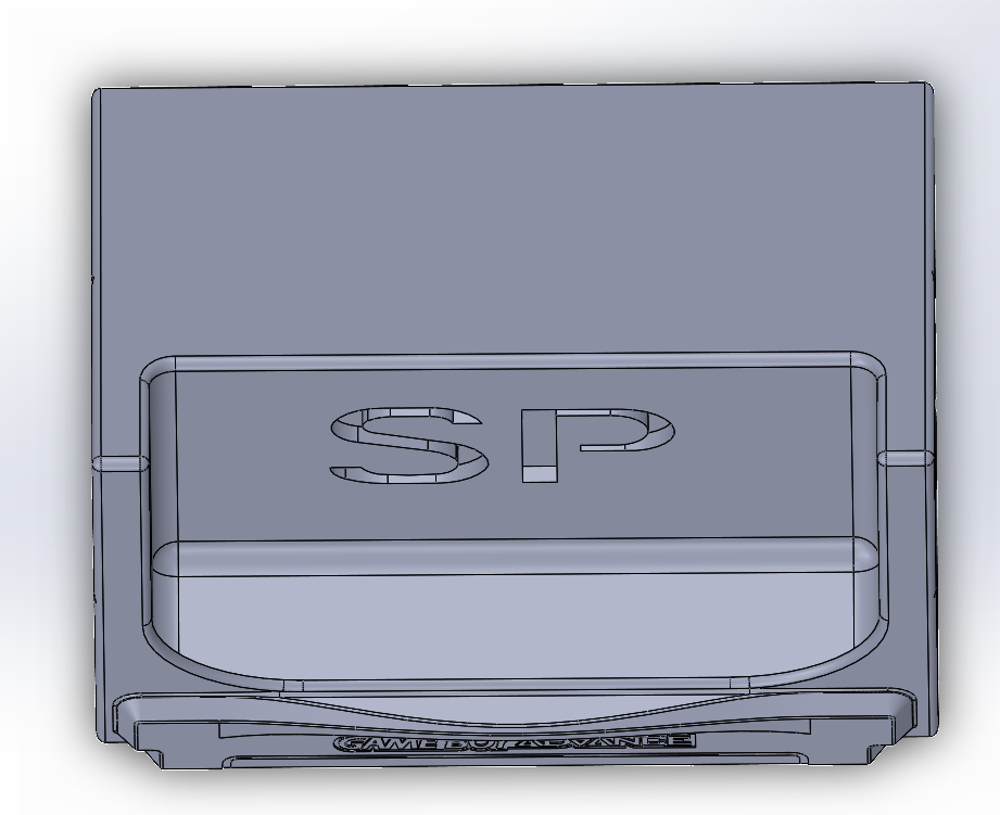 Archivo STL Game Boy Advance SP Triforce Stand V2 (Licencia comercial ...
