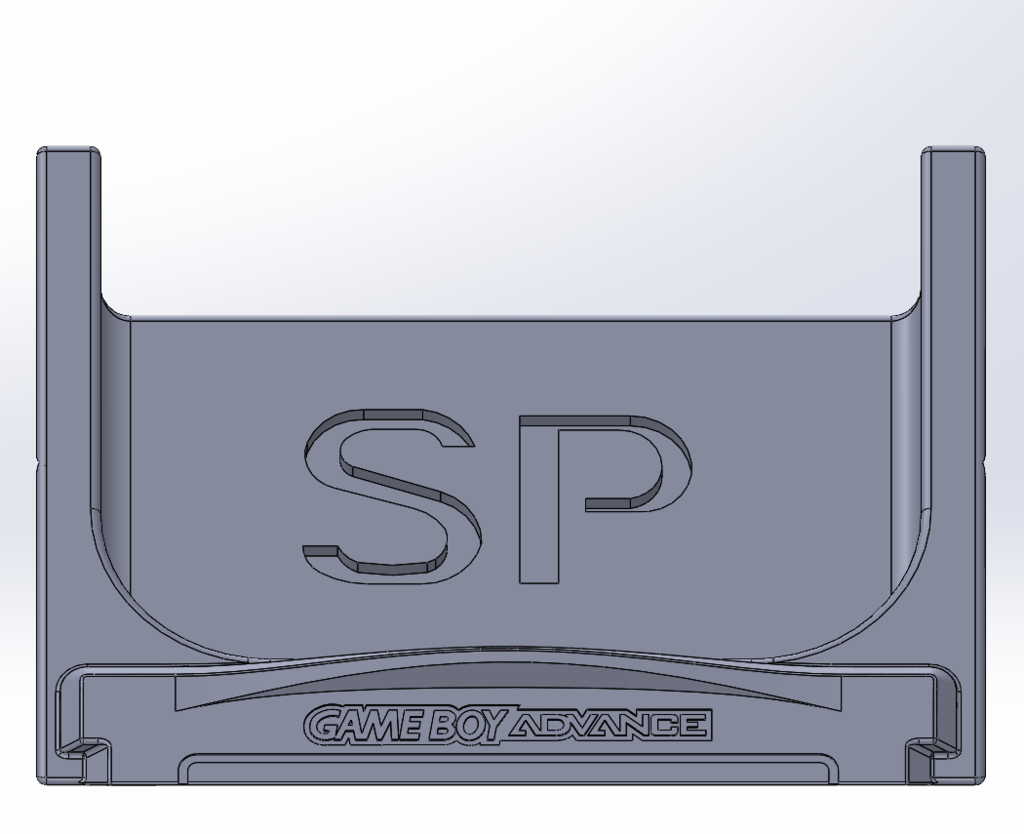 Archivo STL Game Boy Advance SP Triforce Stand V2 (Licencia comercial ...