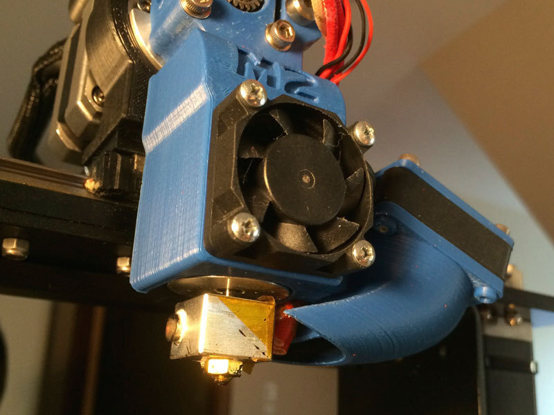 🪢 makergear m2 e3d filament drive and ez removable fan duct・Free 3D ...