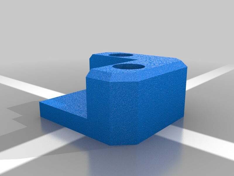 🛏️ makergear m2 bed corner bumper・Free 3D File for ・Cults
