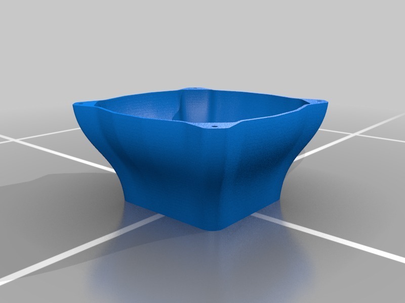 🖥️ 120mm lepa cpu fan duct・Free 3D File for ・Cults