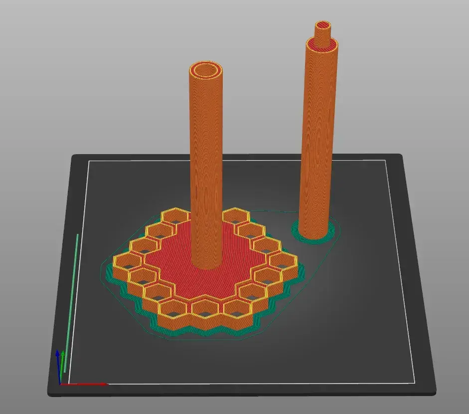 Free 3D file Hexa Paper Towel Holder 🔪 ・3D printable design to download・Cults