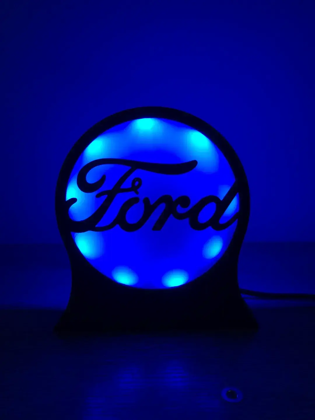 Free 3D file LED Lamp FORD 🔦 ・3D printable object to download・Cults