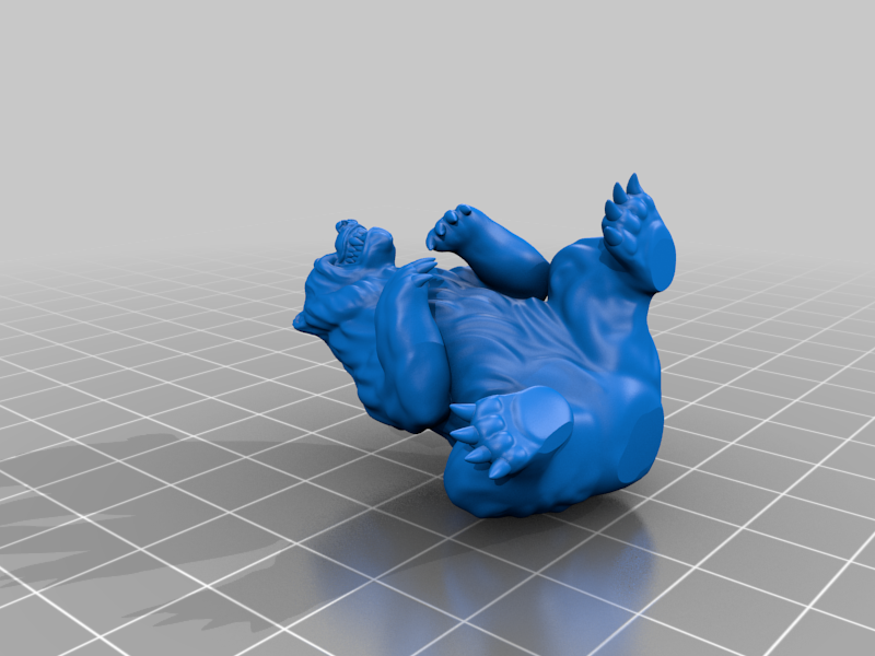 Free STL file Toothy bear 🐻・3D printing idea to download・Cults