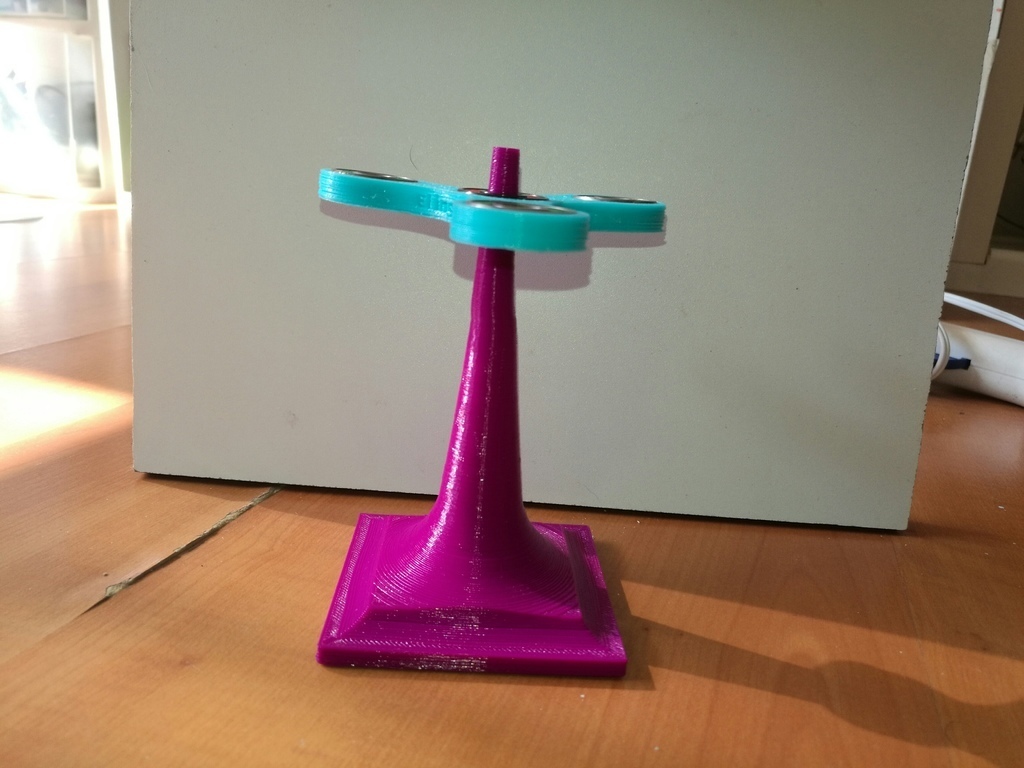 👽 Spinner Speed Test Base・Free 3D File for ・Cults