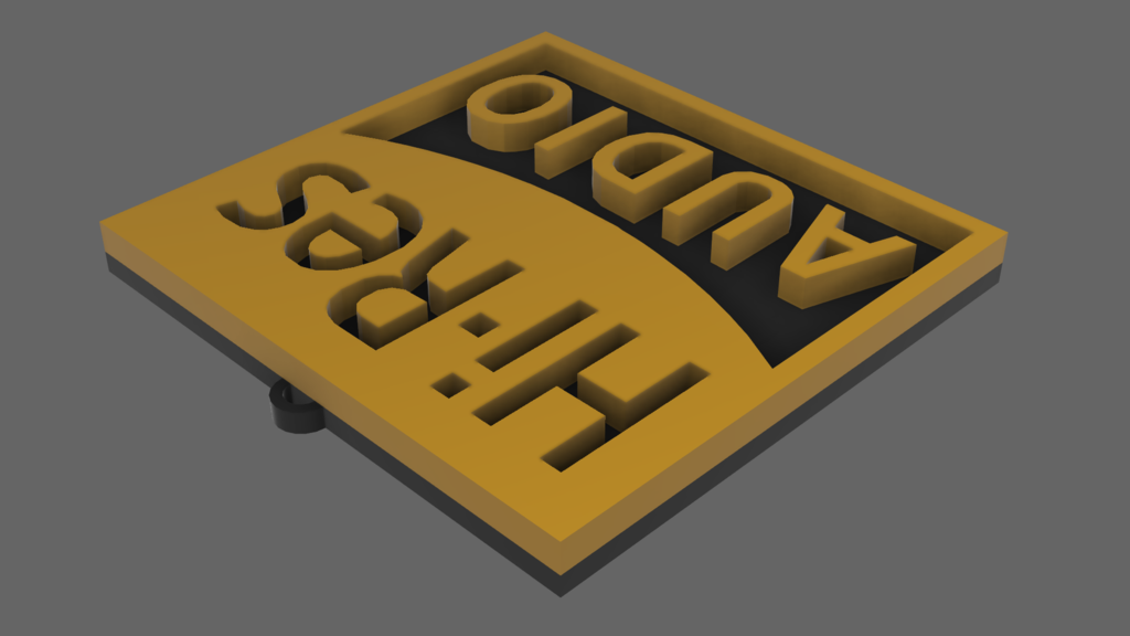 Free 3D file Hi-Res logo keychain 🗝️ ・Design to download and 3D print・Cults