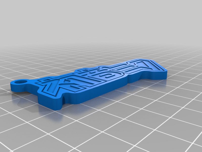 Free 3D file Hatsune Miku logo keychain V3 🗝️ ・3D print design to ...