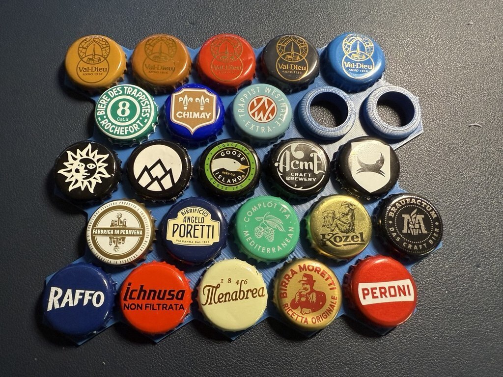 🍺 Bouchon de bière Hex Wall・Fichier 3D Gratuit pour ・Cults