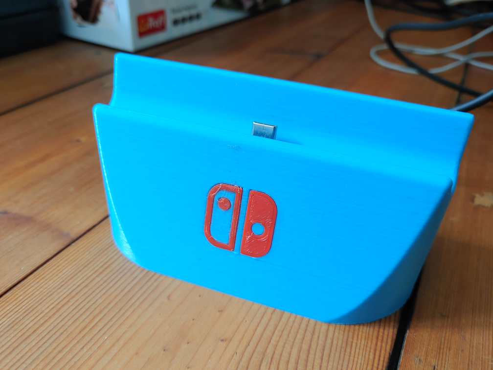 3D printable Nintendo Switch Lite Charging Dock・Cults