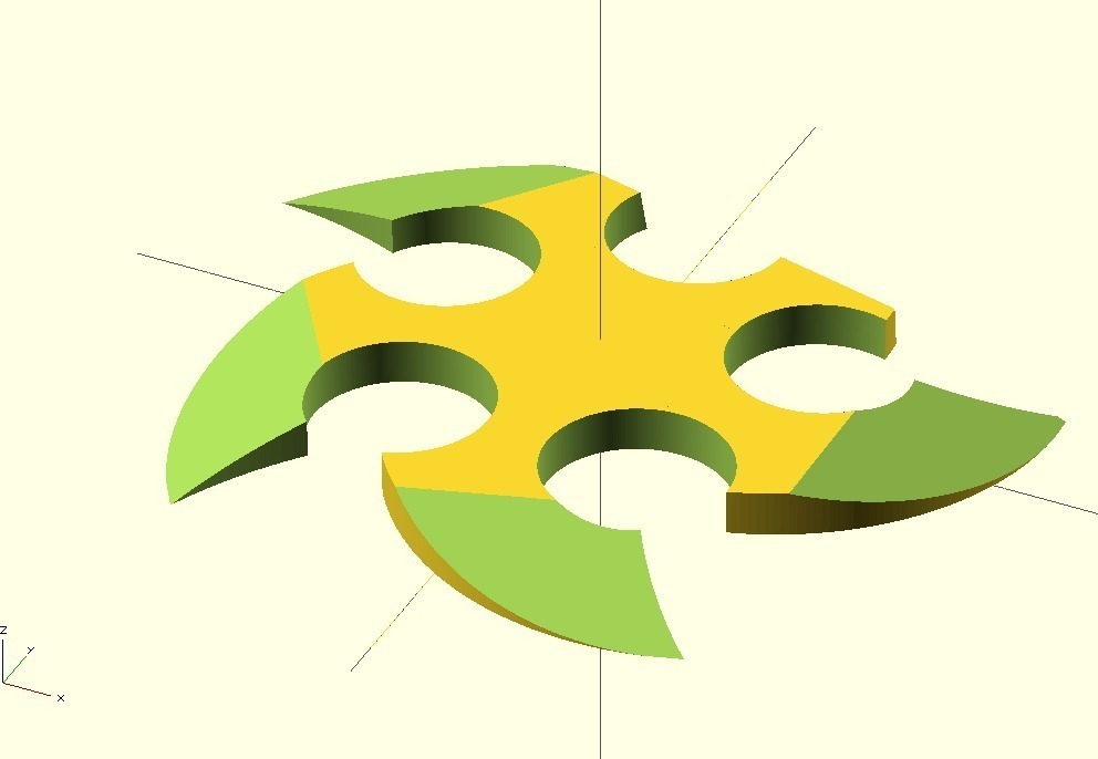 Free 3D file ninja stars 🥷 ・3D printer design to download・Cults