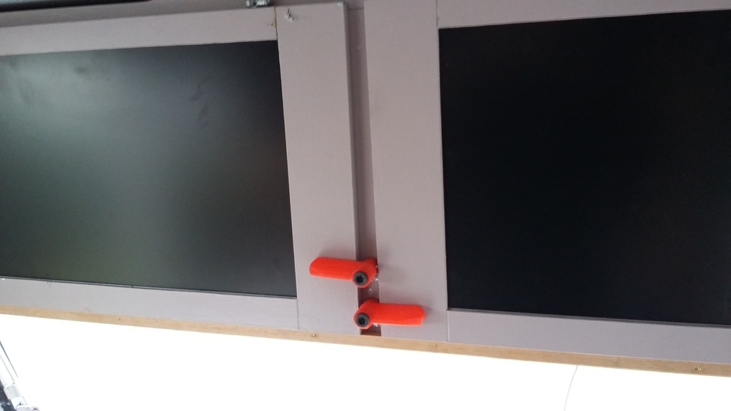 Free 3D file Aircraft Galley Latches ️ ・3D printable object to download ...