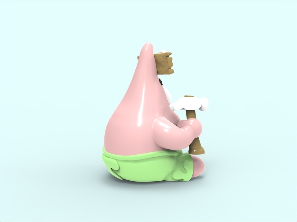 ⭐ patrick star・Free 3D File for ・Cults