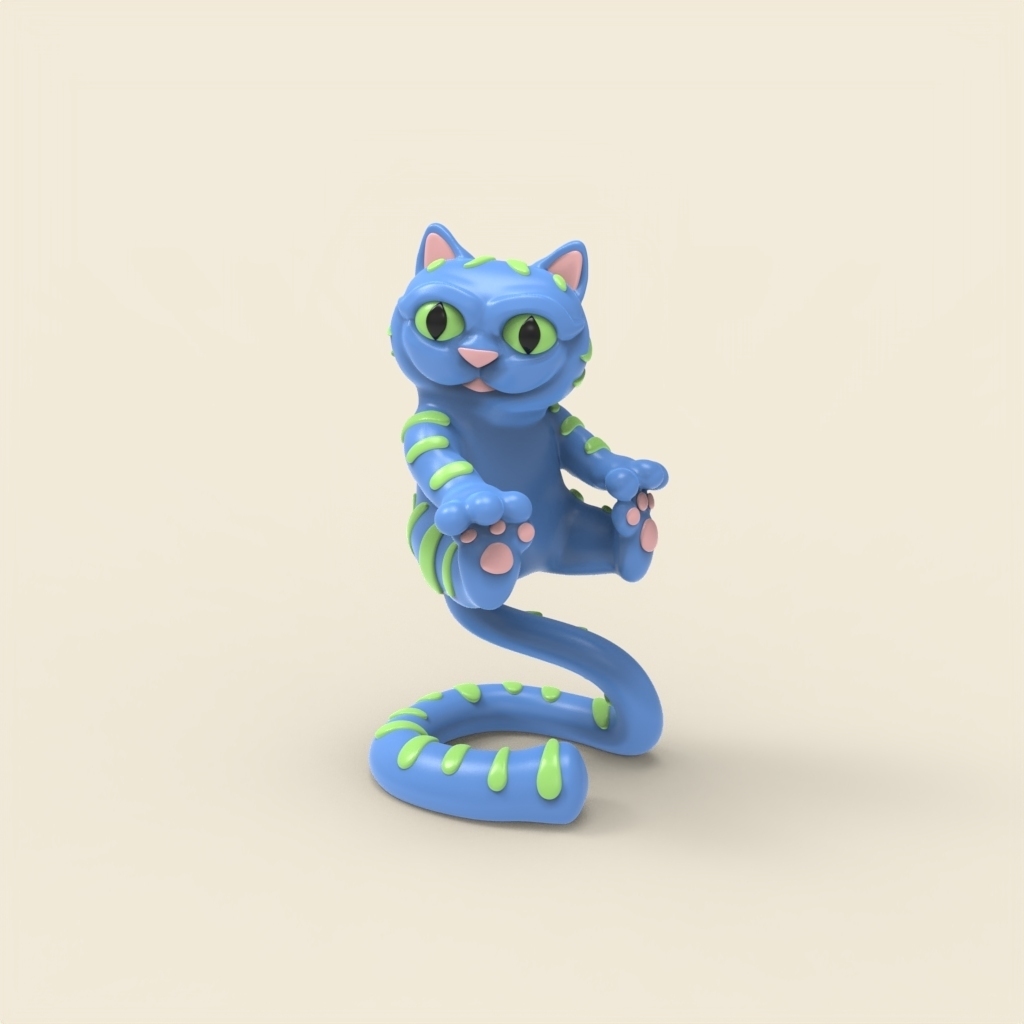 🐱 Chester Cat・Free 3D File for ・Cults