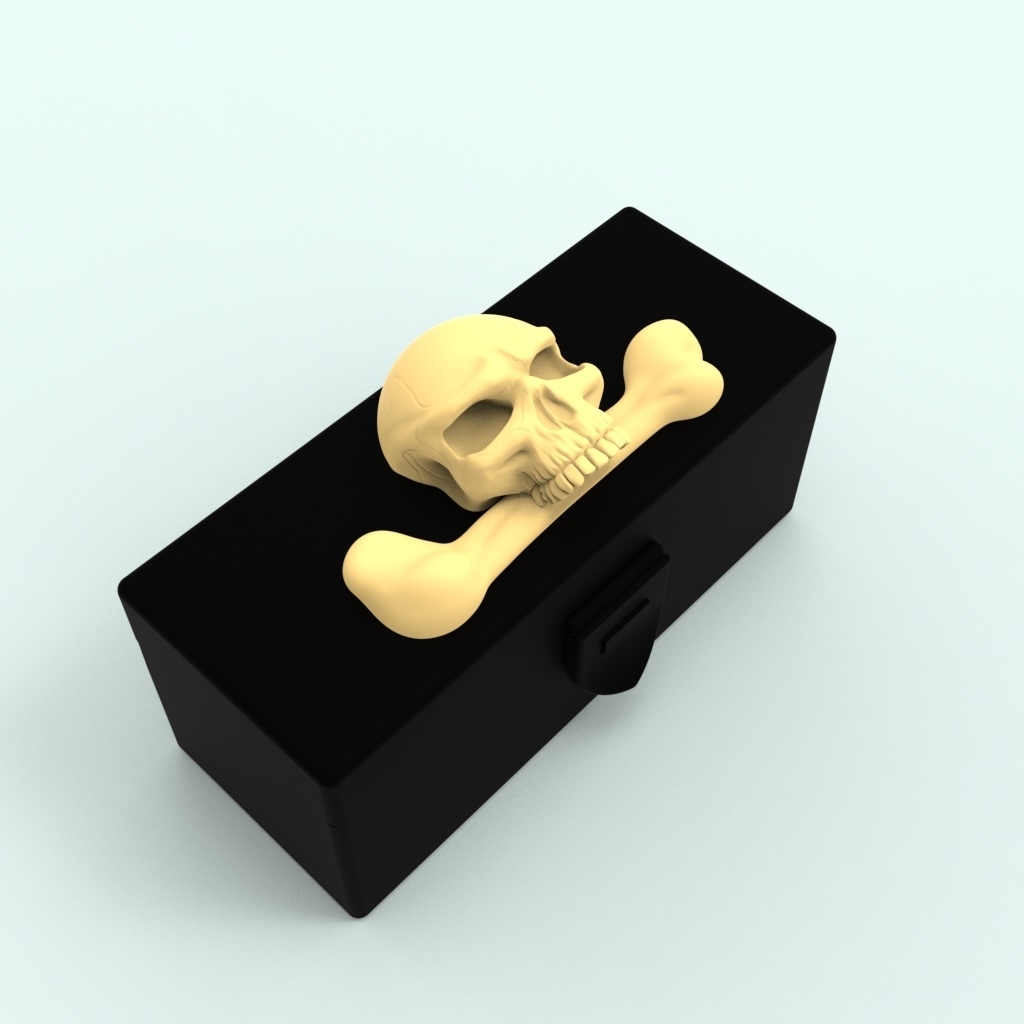 Free 3D file Box skull 📦・3D printing template to download・Cults