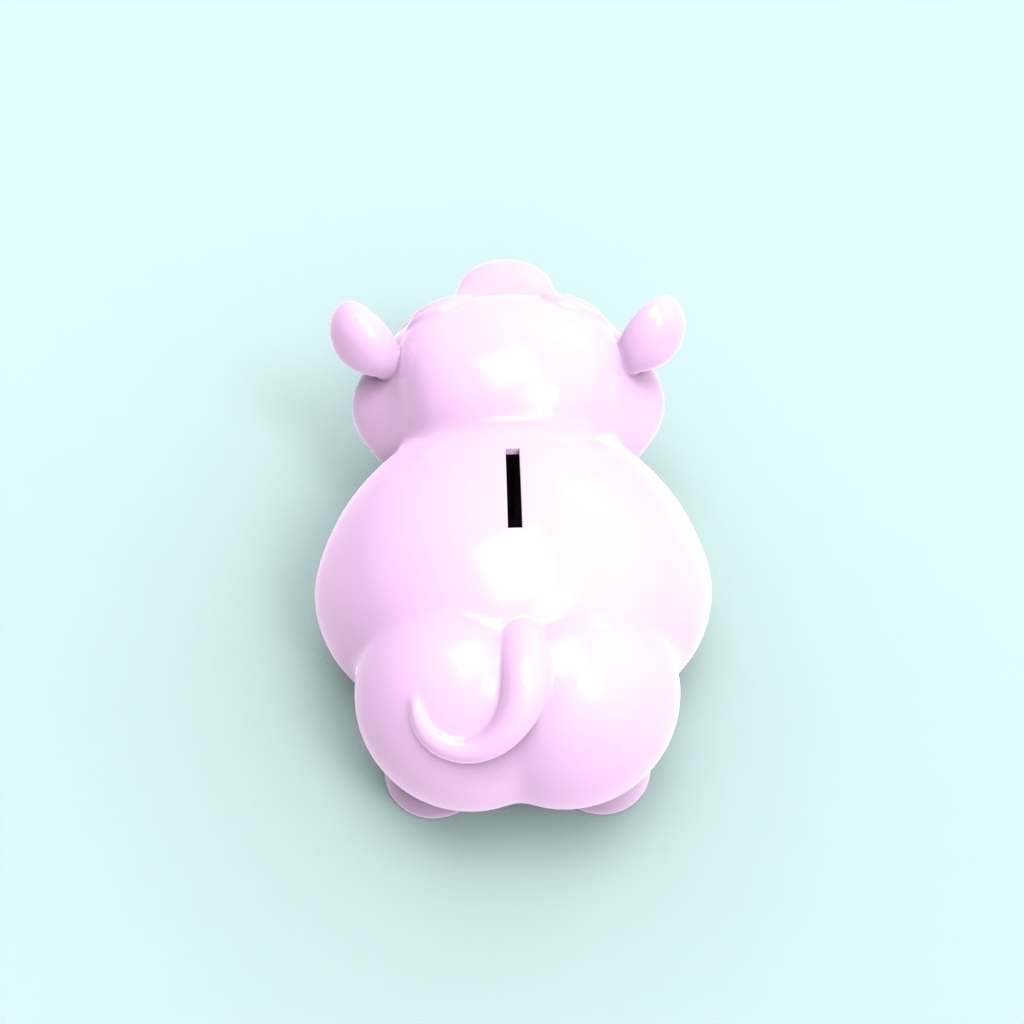 Free 3D file piggy bank 🏦 ・3D printer design to download・Cults