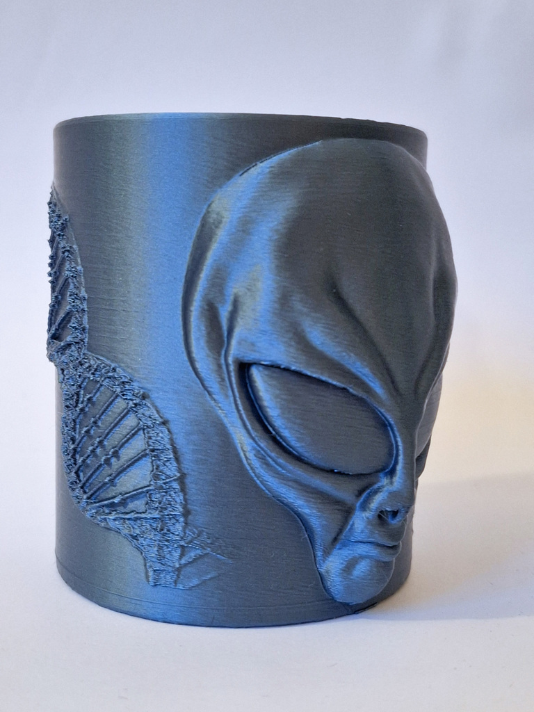 👽 alien pencil holder・Free 3D File for ・Cults